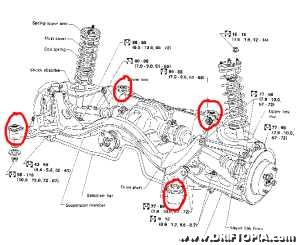 240sx Subframe Spacer Install - Driftopia.com